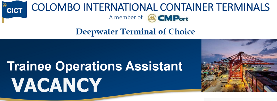 COLOMBO INTERNATIONAL CONTAINER TERMINALS LTD VACANCIES 2023 - Ceylon ...
